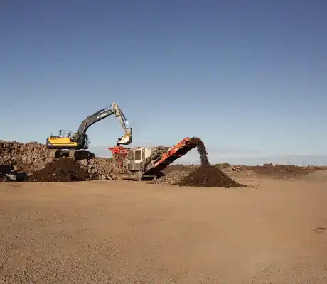 Sjálfbærni - Grafa og Grjót